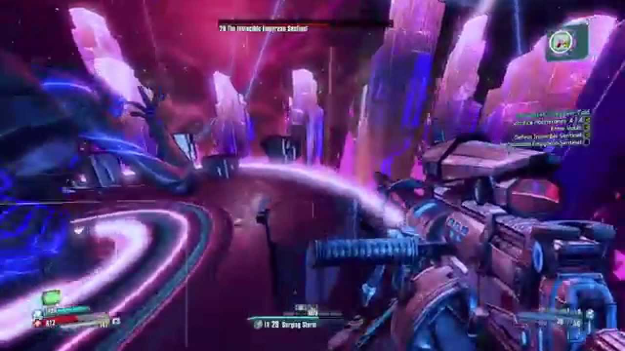 The Invincible Sentinel Raid Boss Fight! Borderlands: The Pre-Sequel ...