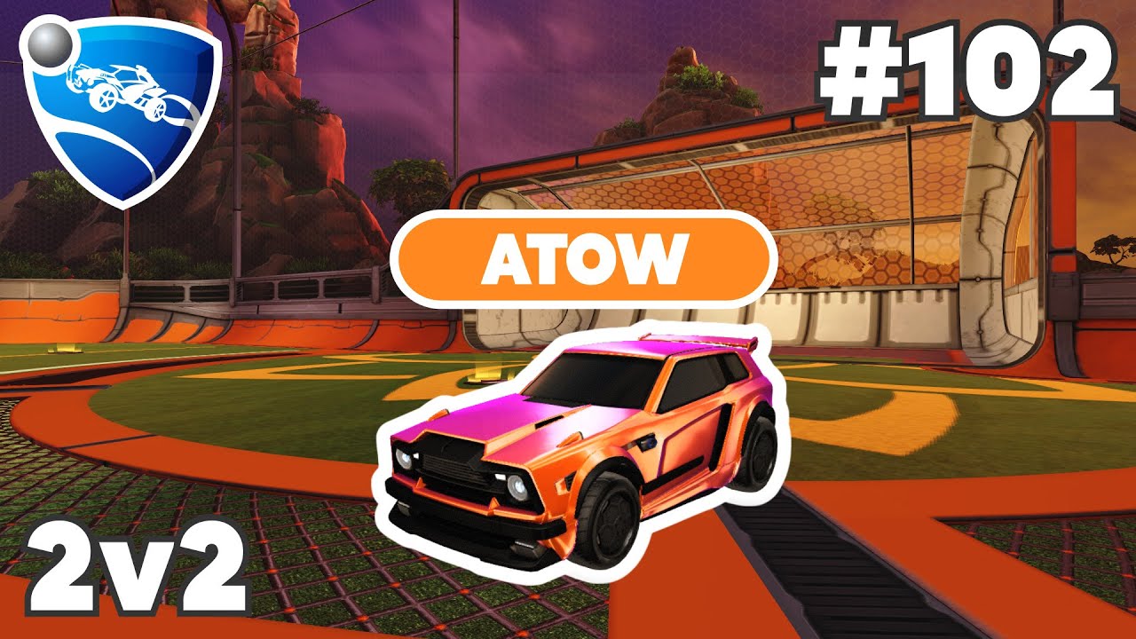 Atow. Ranked 2v2 PRO Replay #102 - Rocket League Replays - YouTube