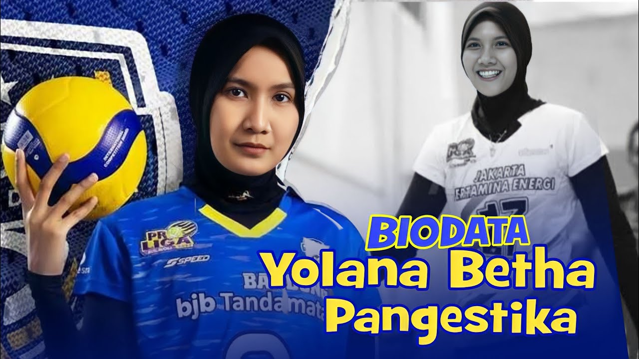 Biodata Yolana Betha Pangestika, Pemain Voli Cantik Asal Bandung - YouTube
