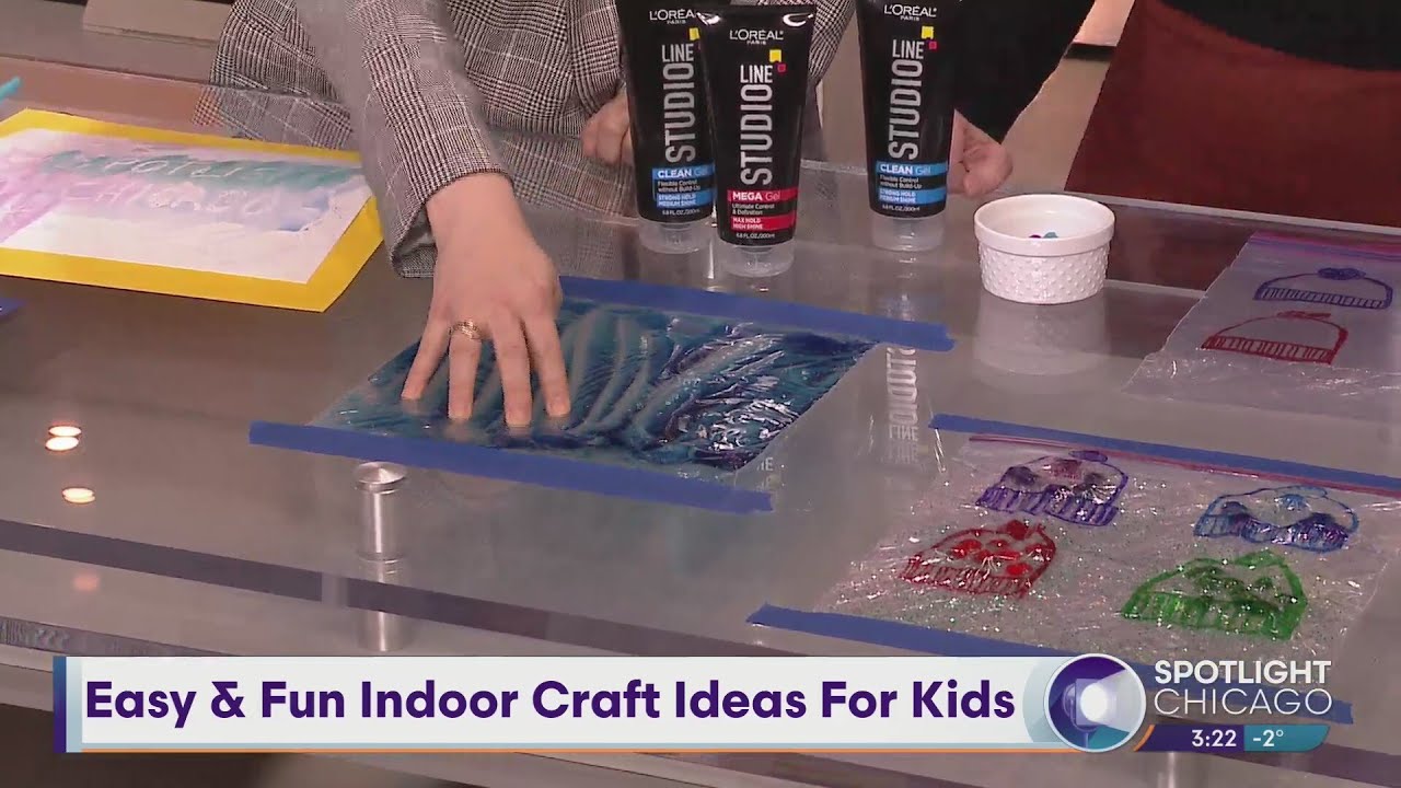 Easy & Fun Indoor Craft Ideas For Kids - YouTube