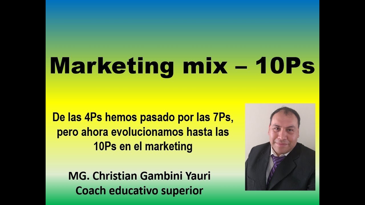 Marketing Mix - 10Ps - YouTube