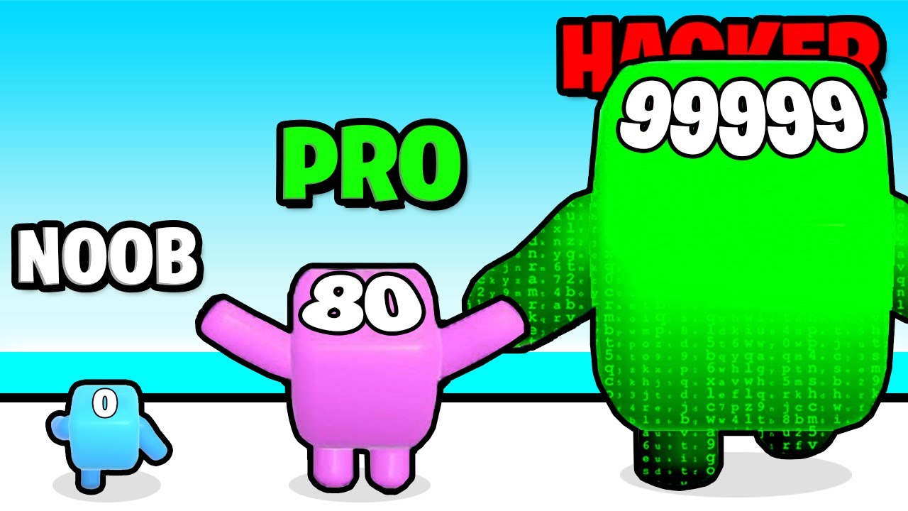 LA MEILLEURE ÉVOLUTION DE CUBE COUREUR ! (Level Up Numbers) - YouTube