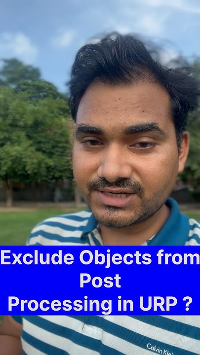 Unity URP Post Processing Exclude objects from effect #shorts #unity3d #postprocessing #gamedev ...