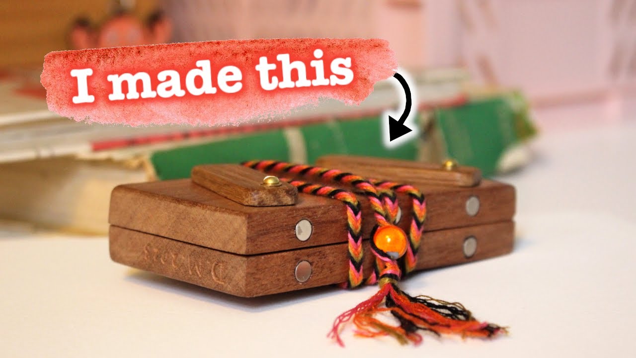 I made a mini watercolour palette, from scrap wood! 🎨 🪚 - YouTube
