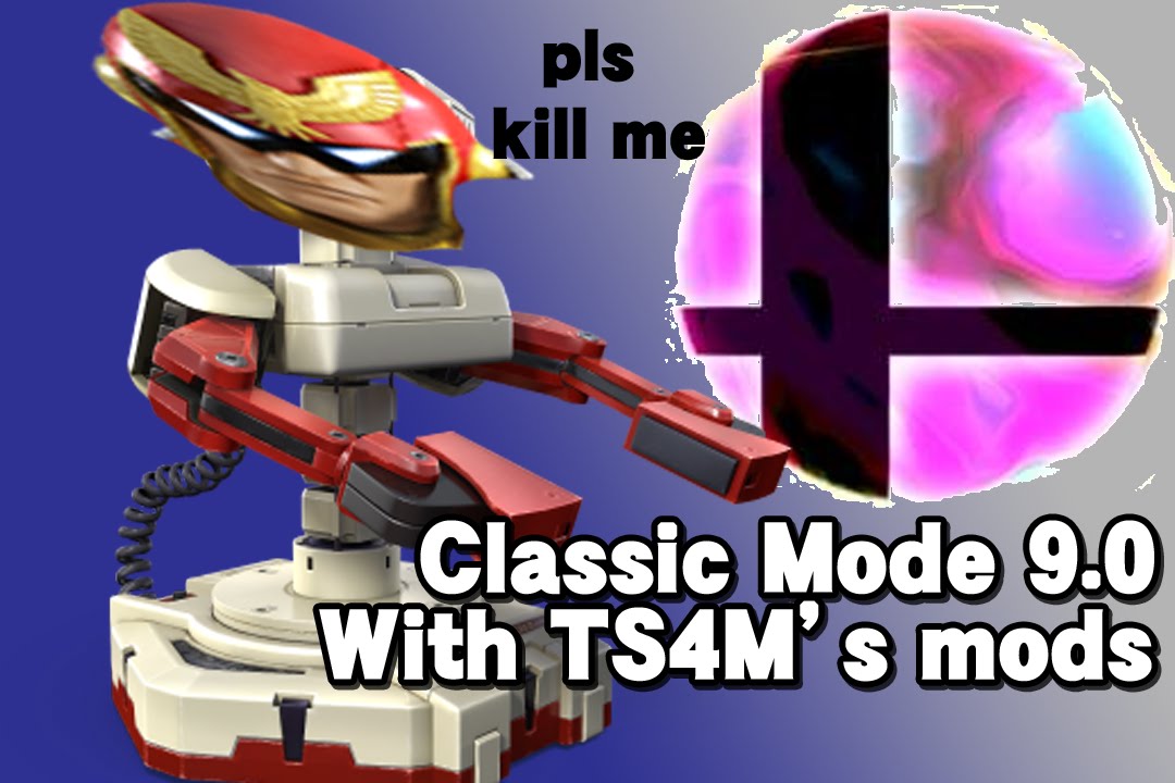 Modded 9.0 Classic Mode and Breaking the Credits Screen! (Smash 4 mods ...