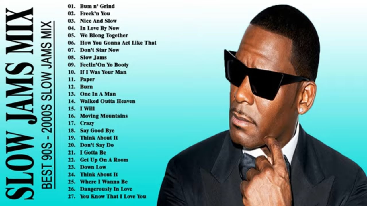 Greatest 90'S 2000S SLOW JAMS MIX - R Kelly, Jaime foxx, Whitney ...