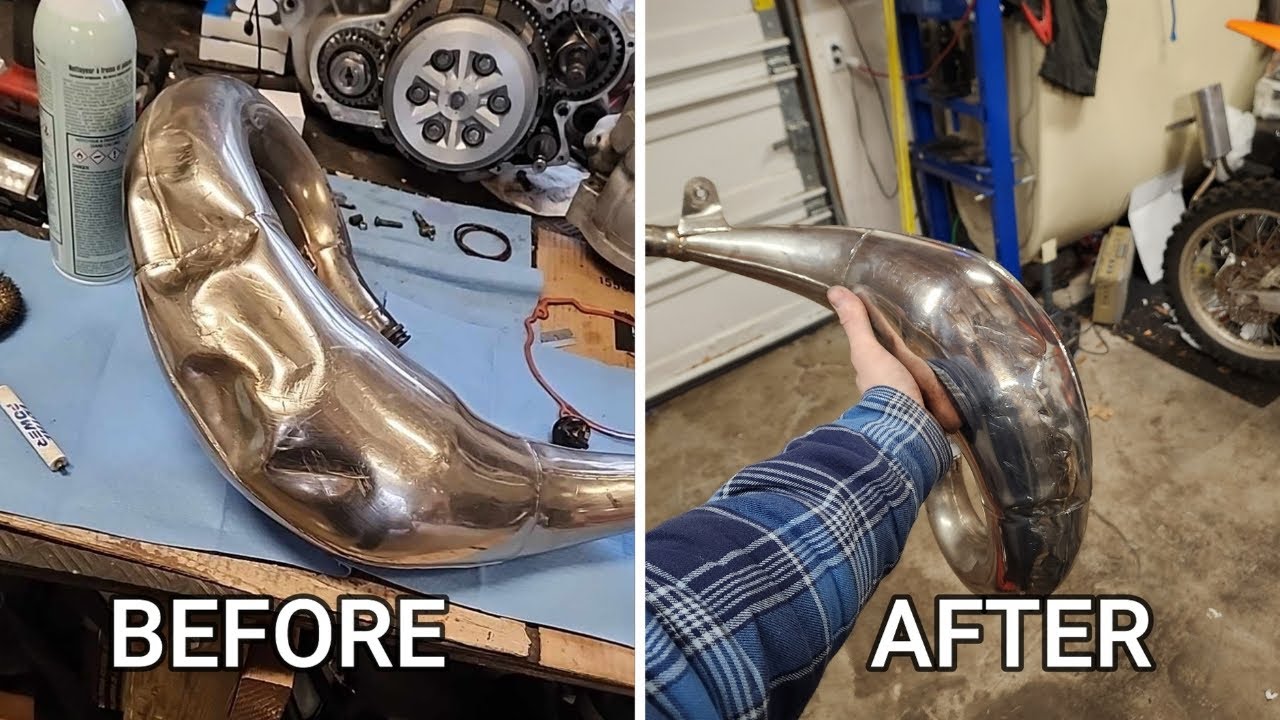 EASY 2 Stroke Pipe Dent Removal / Repair For Under $20 - YouTube