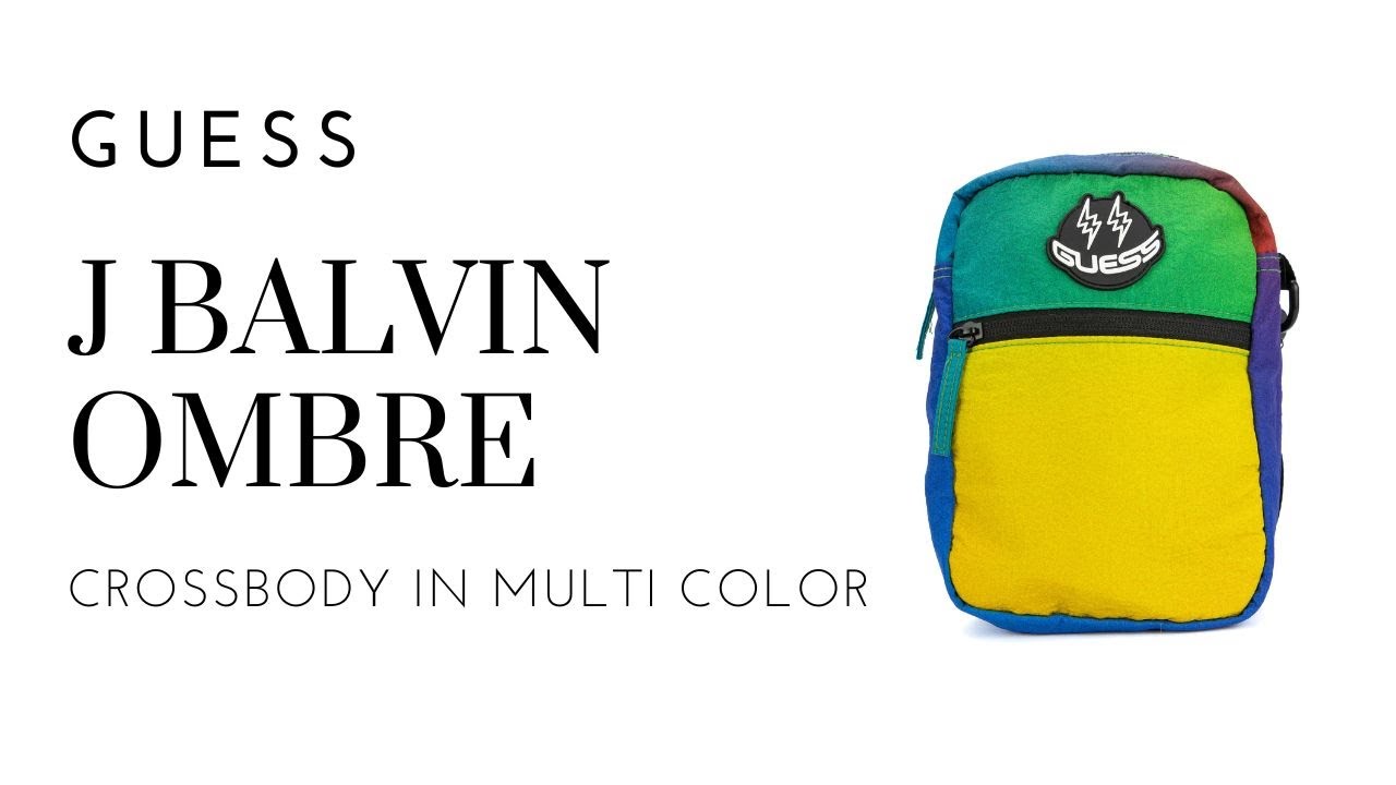 Guess J Balvin Ombre Crossbody in Multi Color || 190231399834 - YouTube