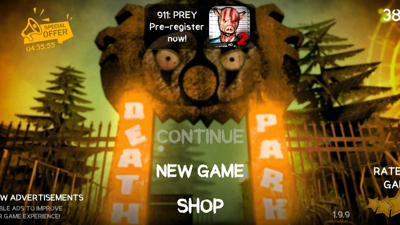 Death Park Complete the 1st Part gameplay||Death Park Horror game 1st ...