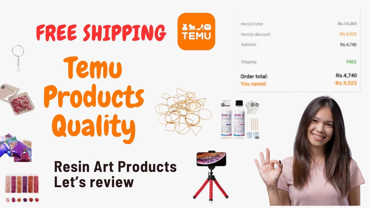 Temu Products Quality Review | Where to Buy Resin Art products in ...