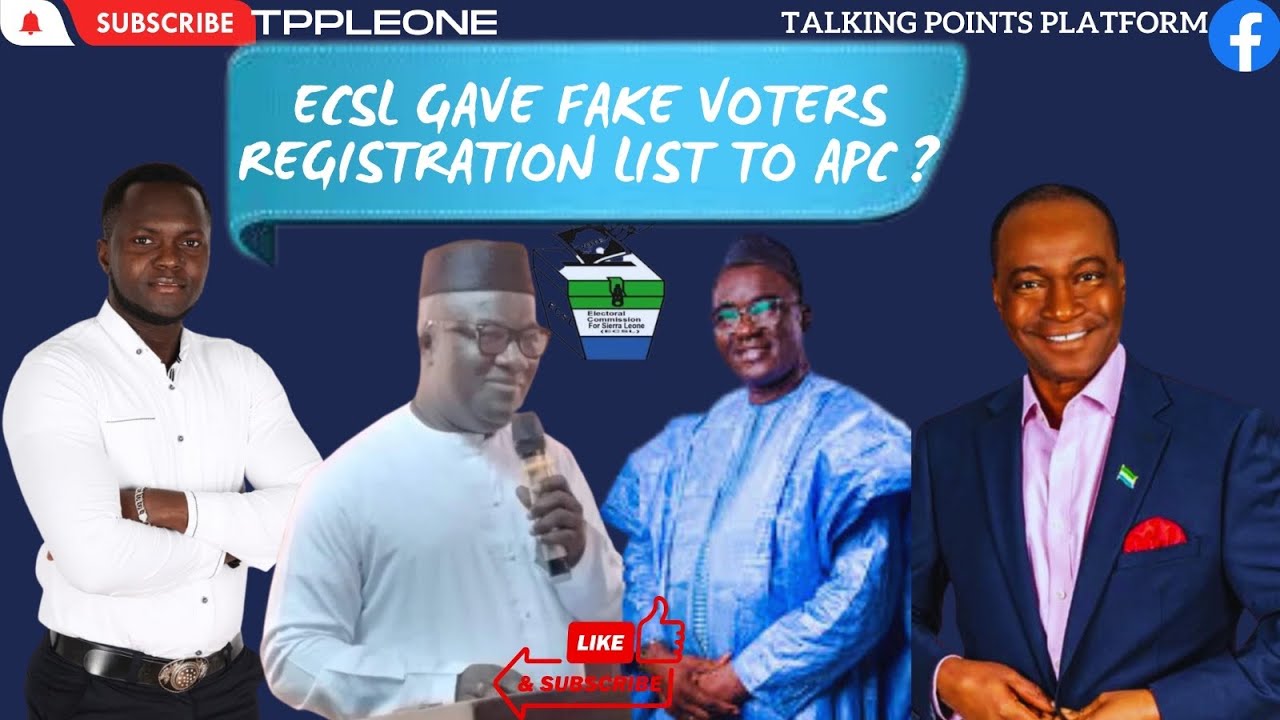 DID ECSL JUST GAVE APC FAKE VOTERS REGISTRATION FILES ? - YouTube