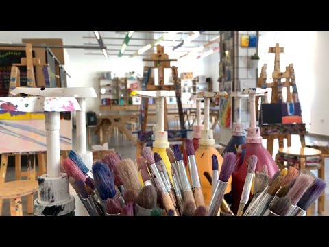 Medaf Creative Studio + Art Spaces | Dubai Uptown Mirdiff - YouTube