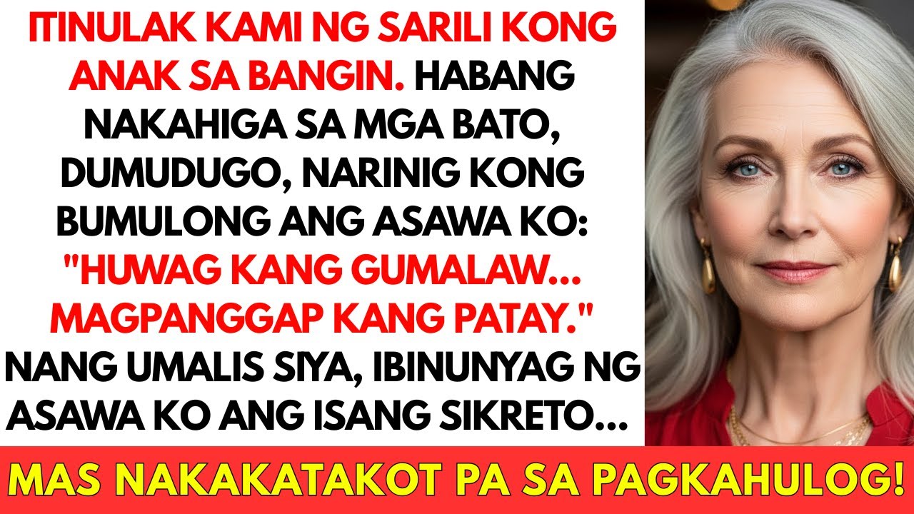Itinulak kami ng anak sa bangin. Bulong ng asawa “Huwag gumalaw ...