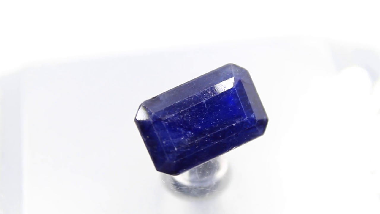 22.35cts Neelam stone (Neelam gemstone), Blue sapphire Dark blue ...