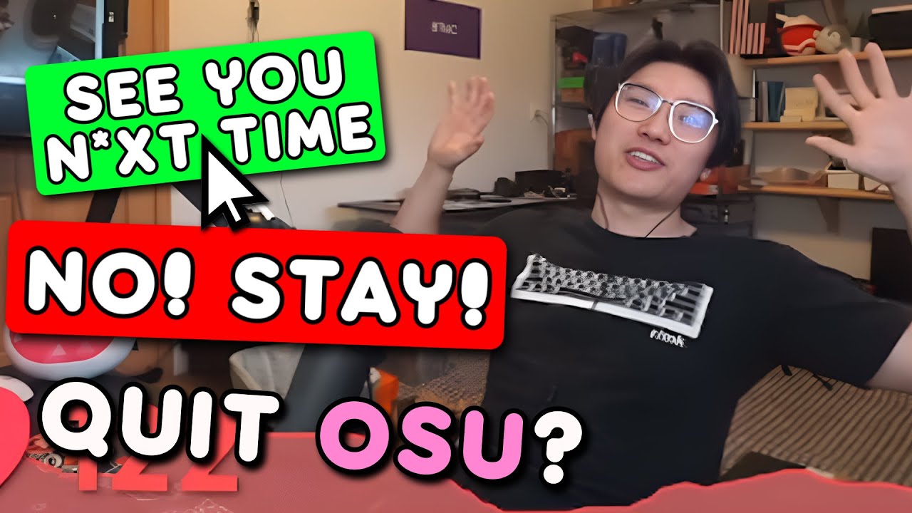 BTMC Announces his RETIREMENT from osu!... - YouTube