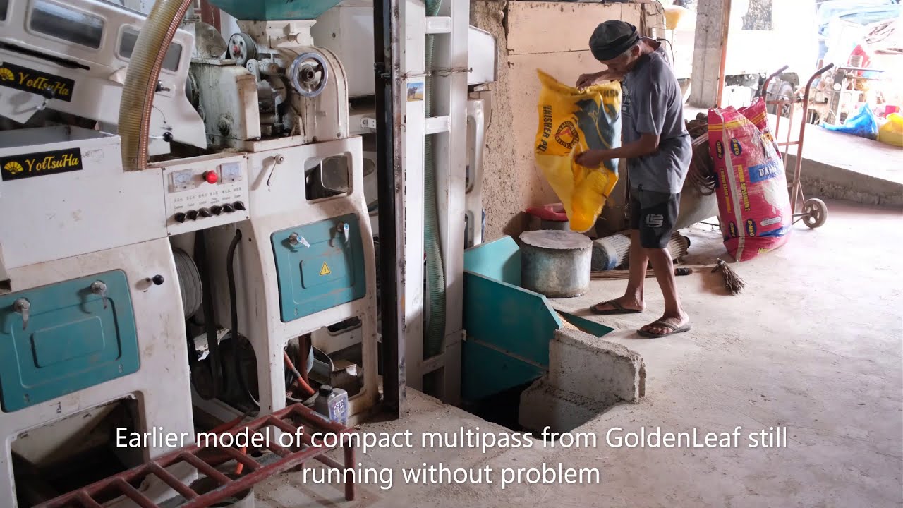 Compact Multipass Rice Mill Available in the Philippines - YouTube
