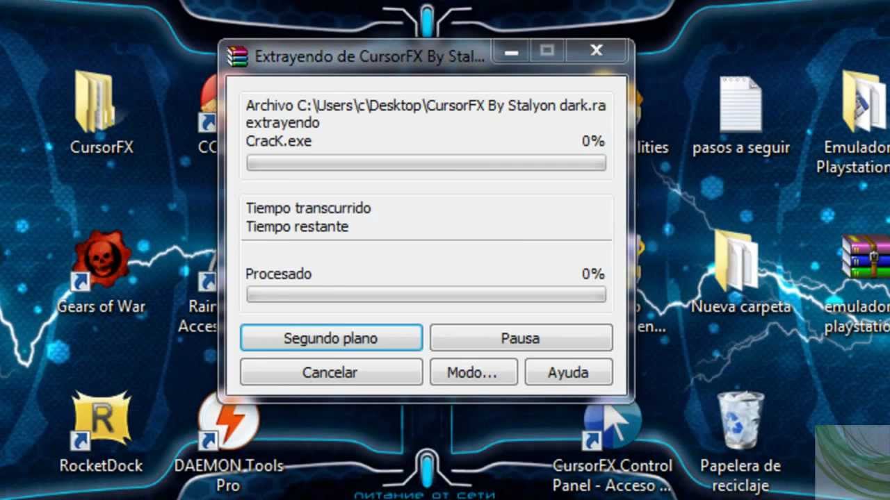 COMO INSTALAR CURSOR FX MAS CRACK - YouTube