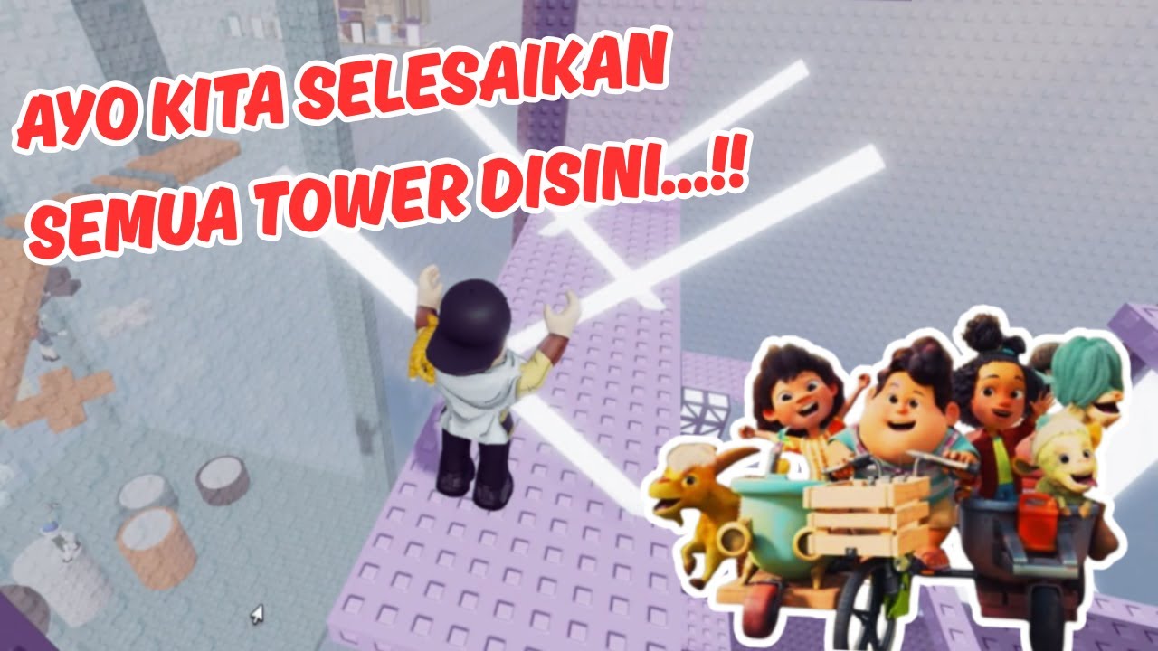 SEKARANG KITA OBBY KE TOWER SI DON TANPA TOL - Roblox Jumbo Tower ...
