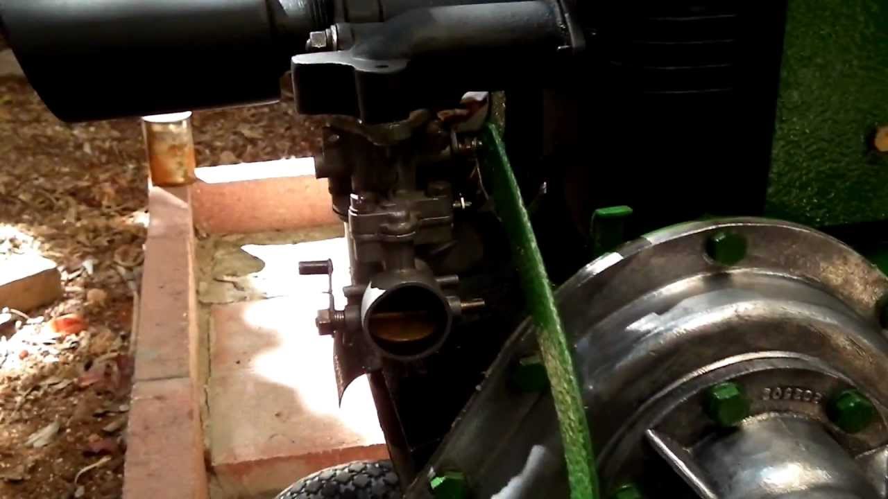 Petter AP1 rare engine is finish (prt 7 start up) - YouTube