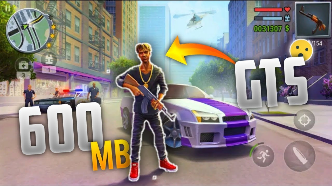 Like GTA 5 game[600MB]GTS-Gangs Town Story actionopen-world shooter# ...