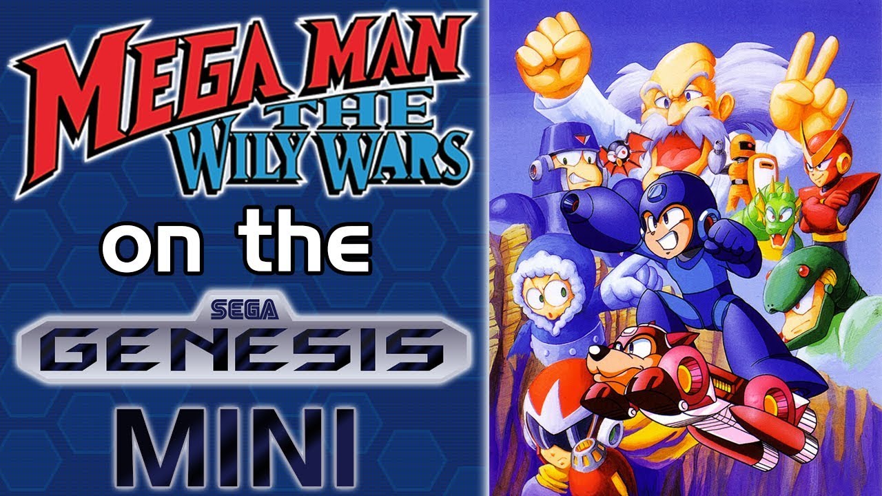 Mega Man The Wily Wars on the SEGA Genesis Mini - MM1-3 + Wily Tower ...