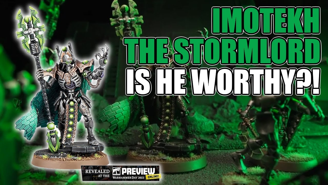 Imotekh The Stormlord Unit Review! Is He Worth It?! | Warhammer 40k ...