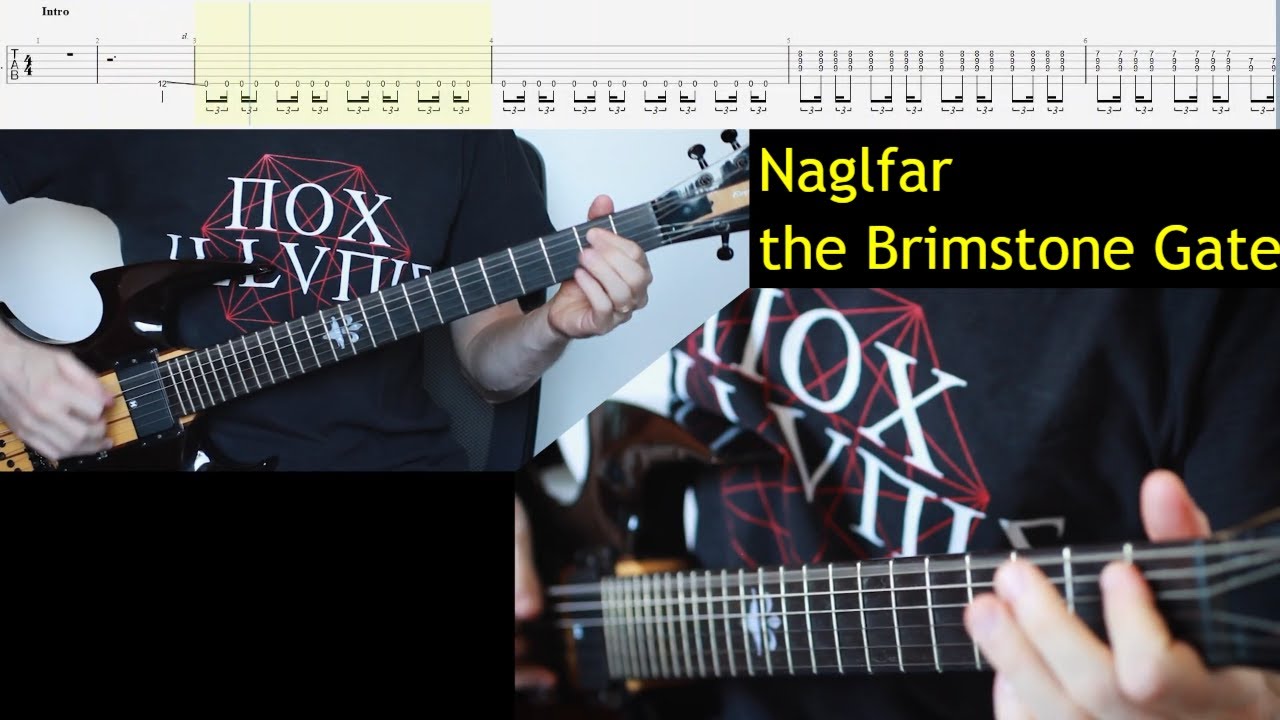 Swedish black metal: Naglfar - The Brimstone Gate cover | Guitar tab ...