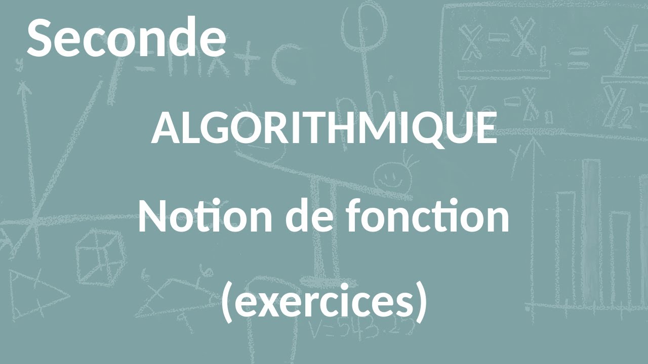 Seconde - Algorithmique - Fonction à une ou plusieurs variables ...