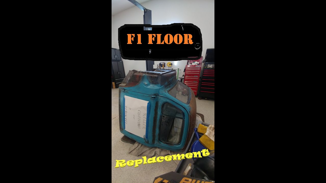 1951 FORD F1 rusty Floor repair/ Replacement - YouTube