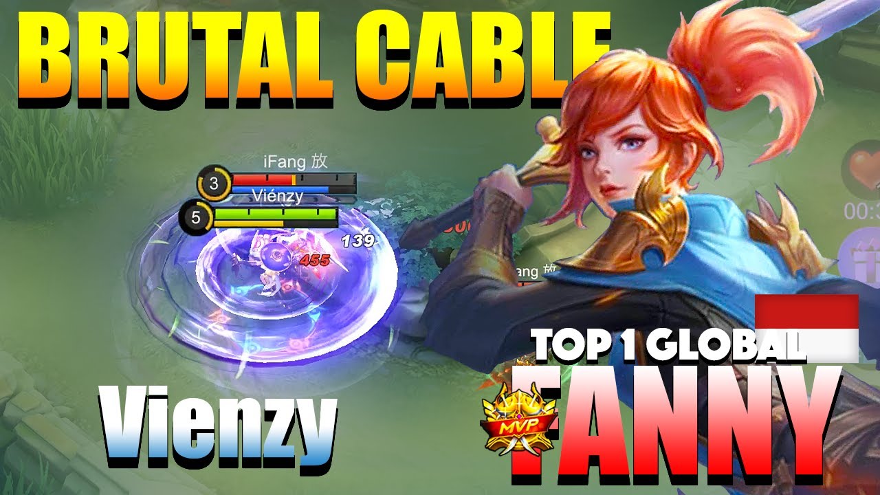 Fanny Cable Spamming! Totally No Mercy | Top 1 Global Fanny Gameplay By ...