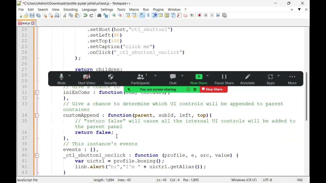 jsLinb front end tutorial - YouTube