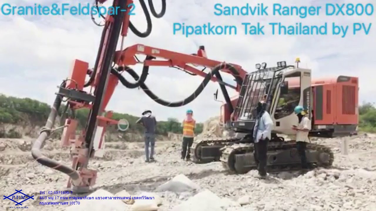 4 Sandvik Ranger DX800 PK Tak 4 2+4 2=8 4 m - YouTube