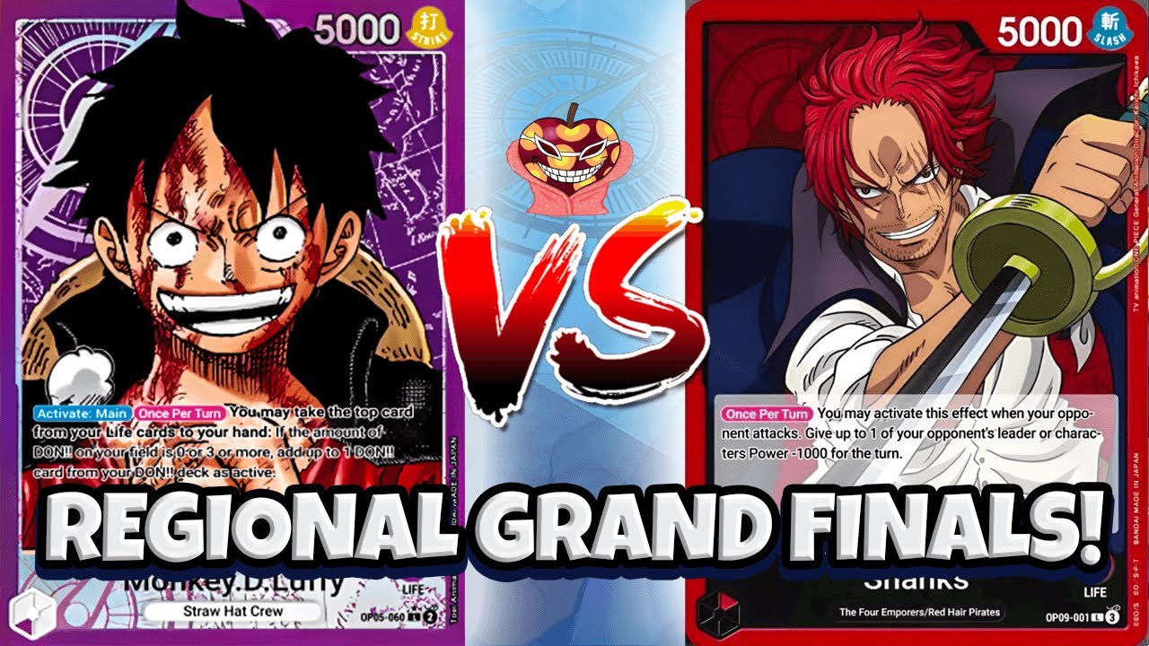 [OP10] PEORIA REGIONALS GRAND FINALS! Pluffy vs Shanks One Piece Card ...