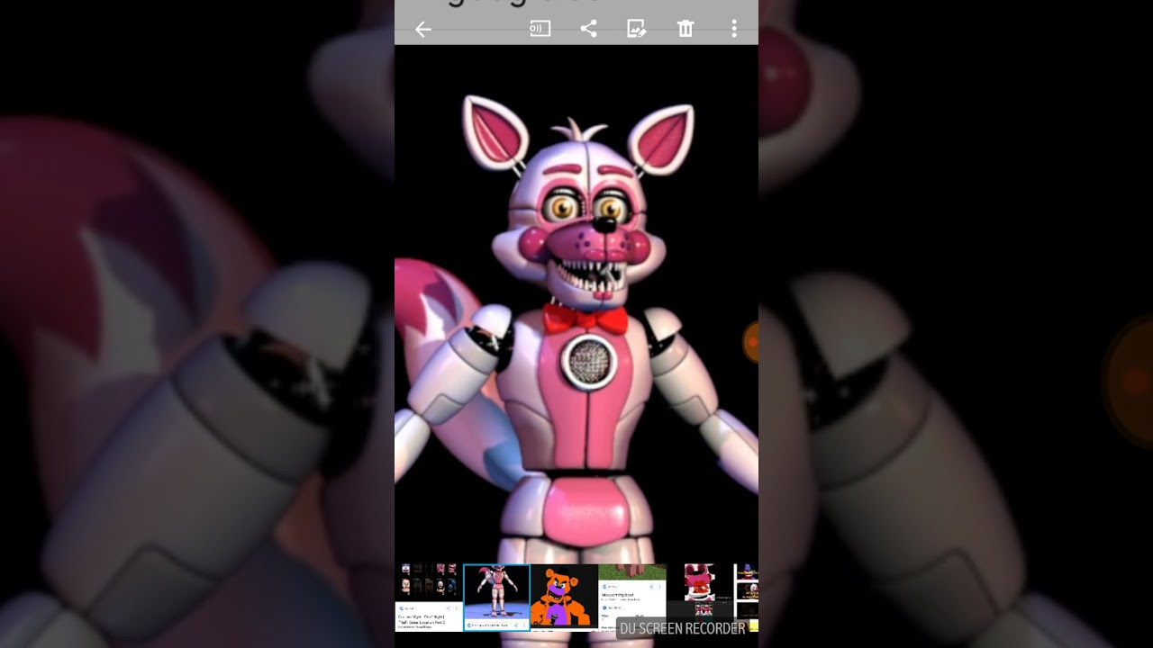 Funtime foxy is a girl not a boy i have proof - YouTube