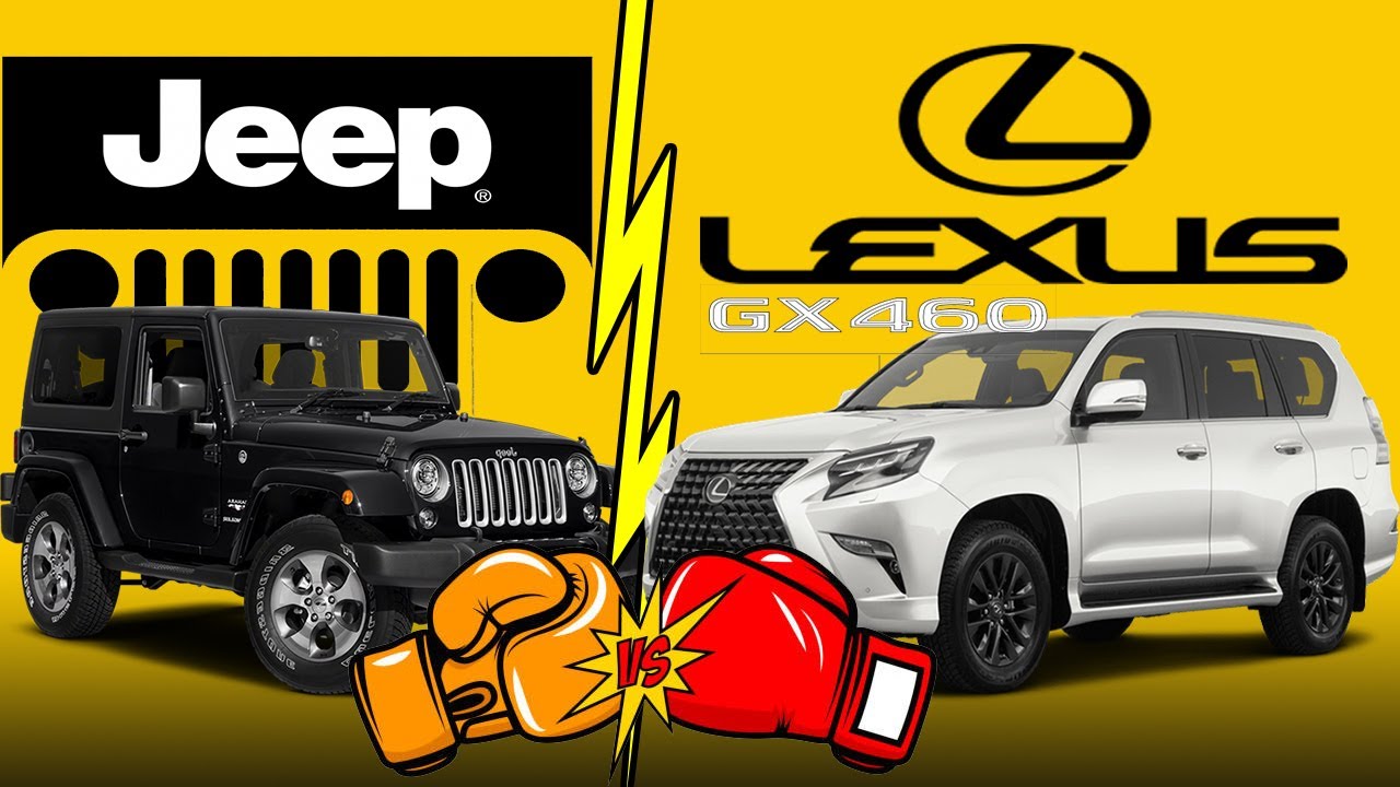Off-Road Battle: Jeep Wrangler VS Lexus GX460 - YouTube