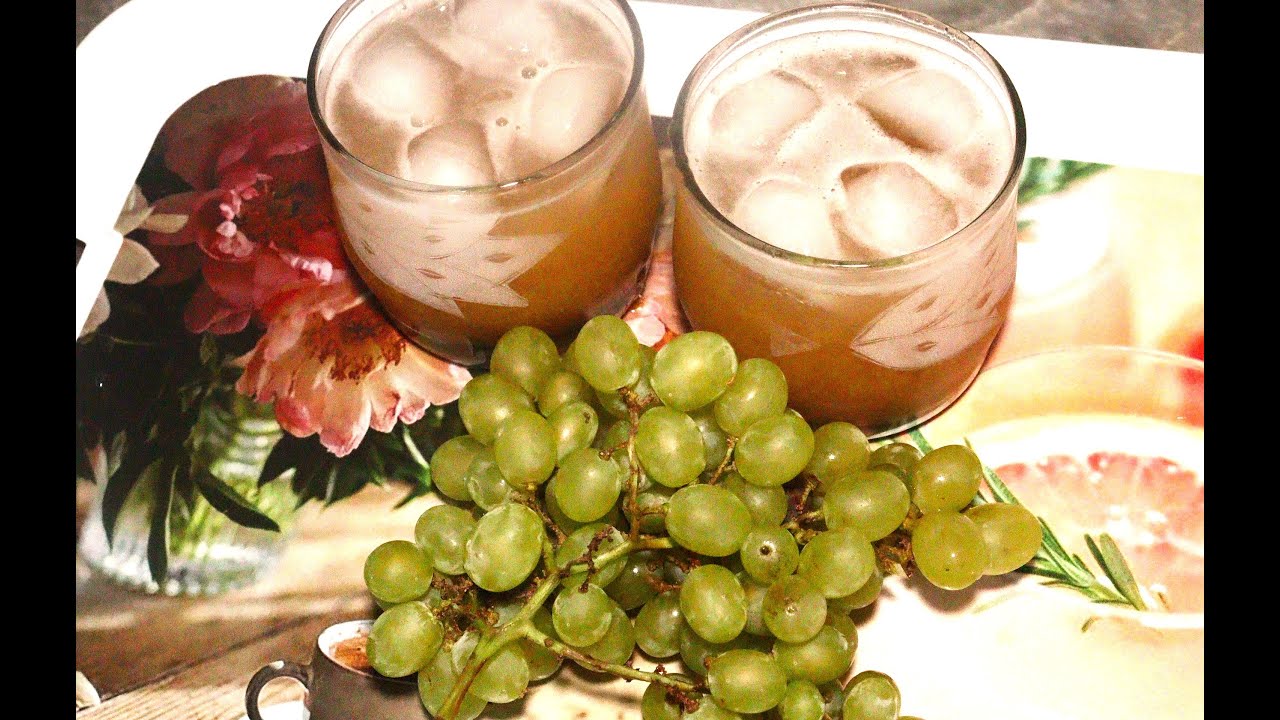 Green Grapes juice Recipe |Summer special Quick Juice Recipe - YouTube