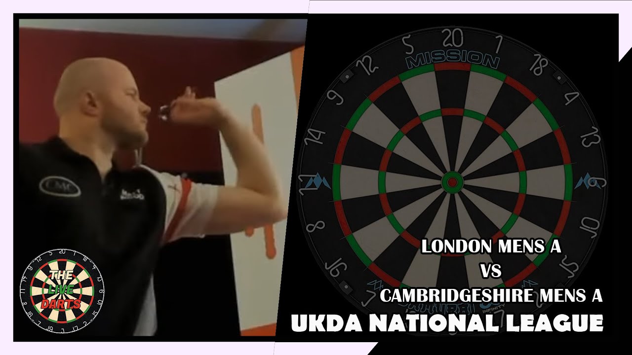 LIVE DARTS | COUNTY | UKDA Championship London vs Cambridgeshire - YouTube