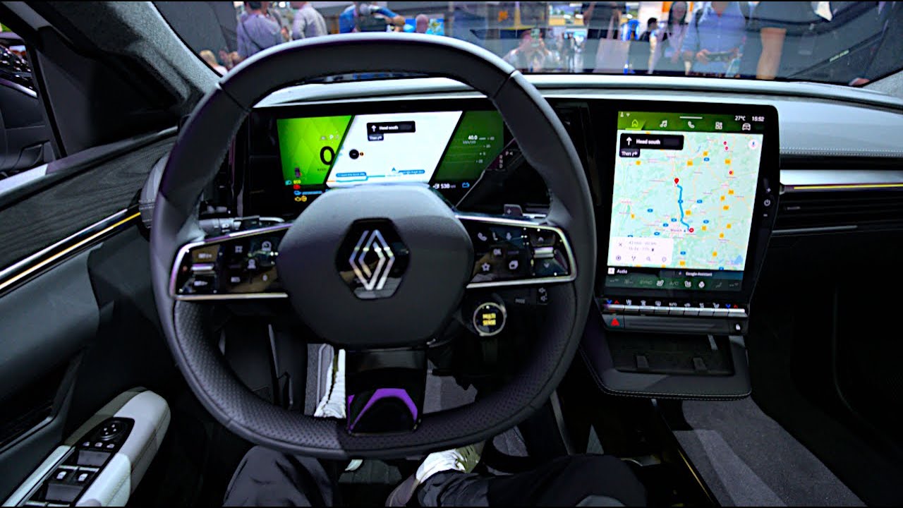 New Renault Scenic Multimedia System & Digital Cockpit Review 2024 ...
