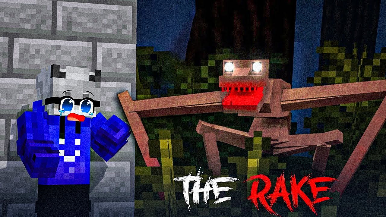 Surviving Minecraft's Most Horrifying Mods.....The Rake - YouTube