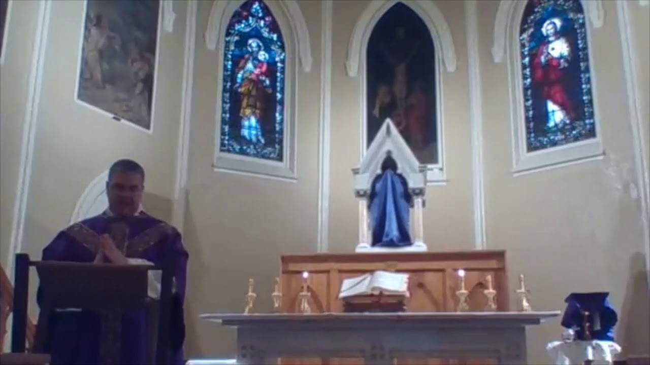 Wednesday of Holy Week 2020 Mass - YouTube