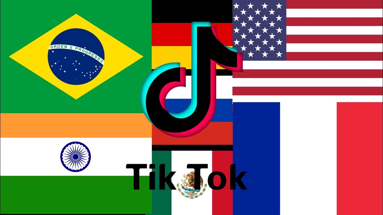 Top 10 Countries With Most Tik Tok Users - YouTube