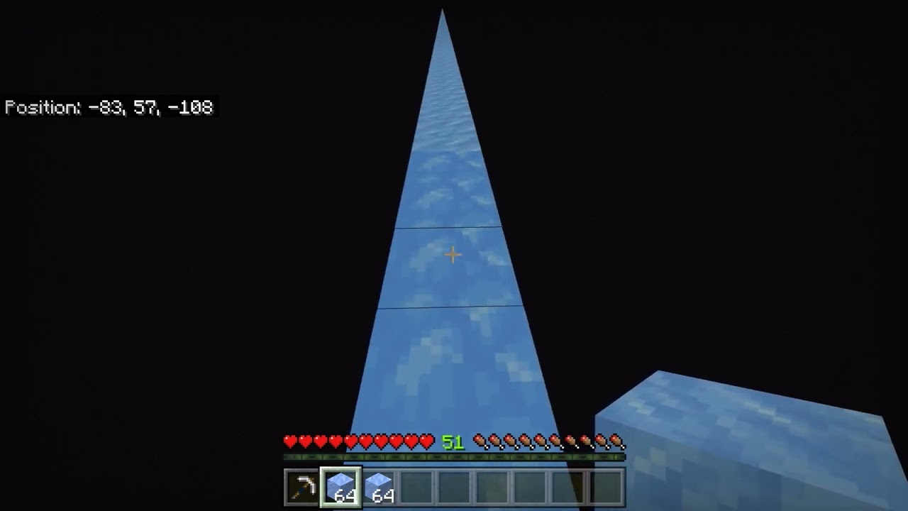 I Made A 1169 Block Long Ice Highway in Minecraft Survival ...