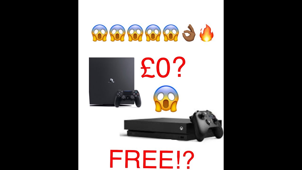 HOW TO GET A FREE PS4 PRO OR ANY OTHER CONSOLE FOR FREE ...
