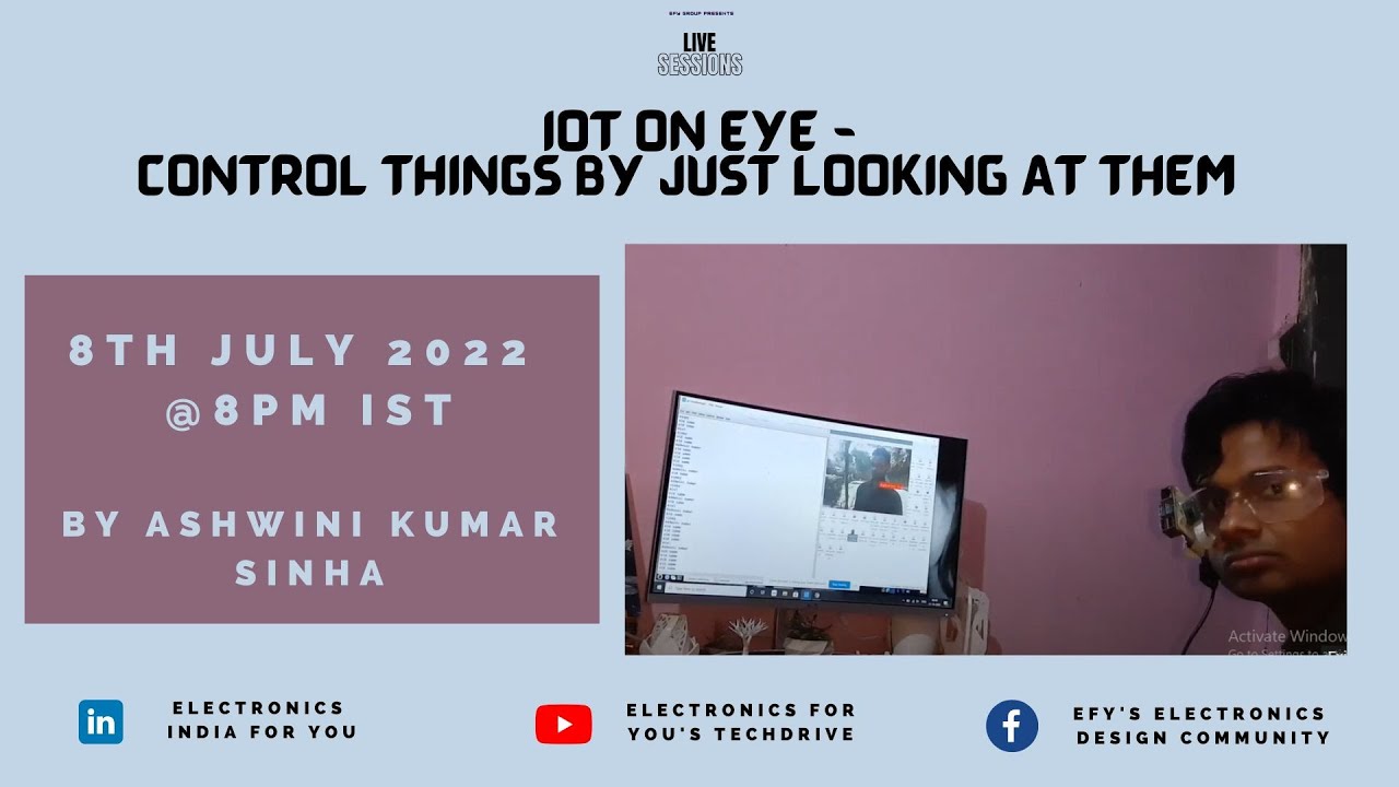 IoT on Eye: Control Things by Just Looking at Them - YouTube