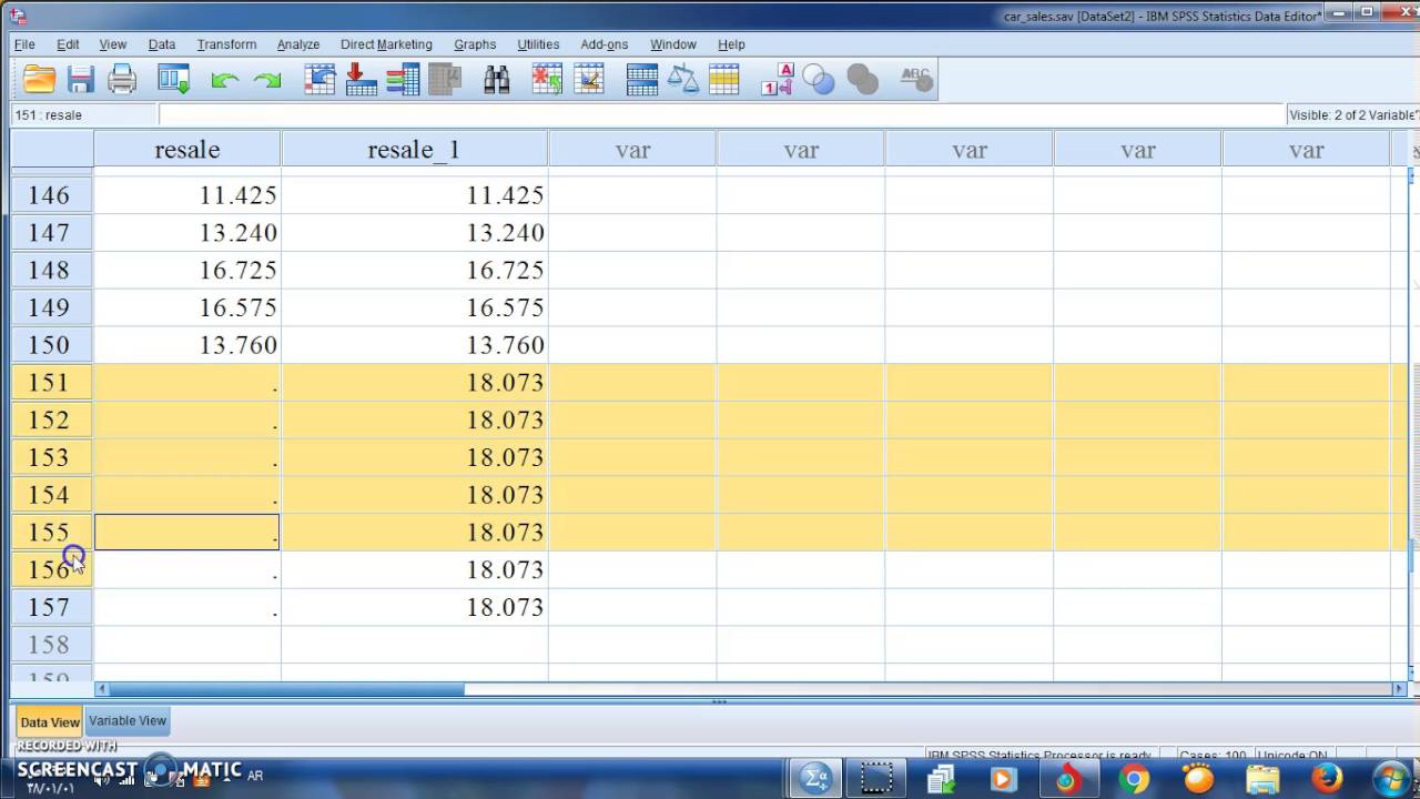 #SPSS V.23 : Lesson 20 تبديل القيم المفقودة Replace Missing Values - YouTube