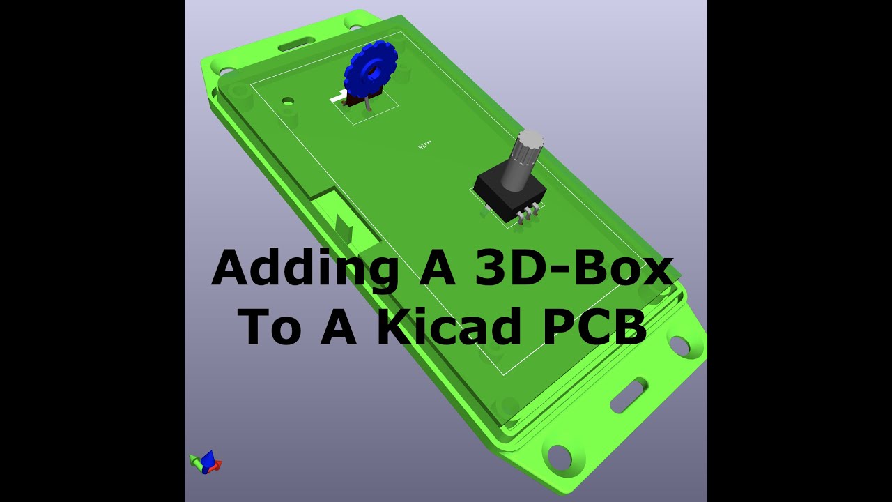PCB Box For Kicad-PCB's - YouTube