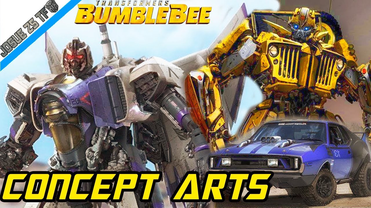 Todos los Concept Arts de Bumblebee Movie (Mes Enero 2019) - YouTube