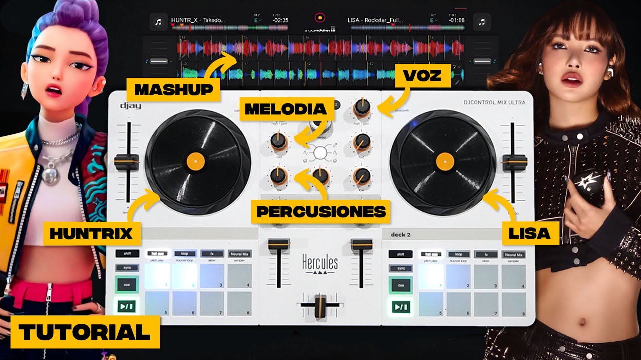 Cómo hacer un MASHUP de K-POP intercambiando voces entre 2 canciones 🎤🔥 ...