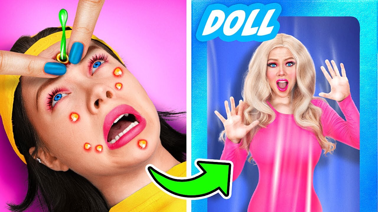Hacks For a Doll! From Bruh to Popular Doll DIY Miniature Accessories ...