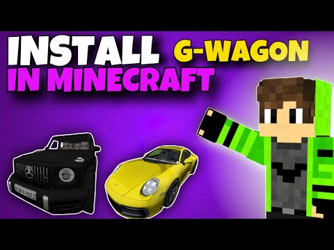 HOW TO INSTALL G-WAGON AND SUPERCARS IN MINECRAFT | Gaming Corner - YouTube